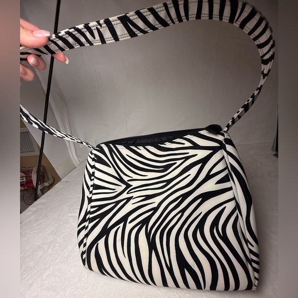 Bags | Zebra Print Handbag | Poshmark